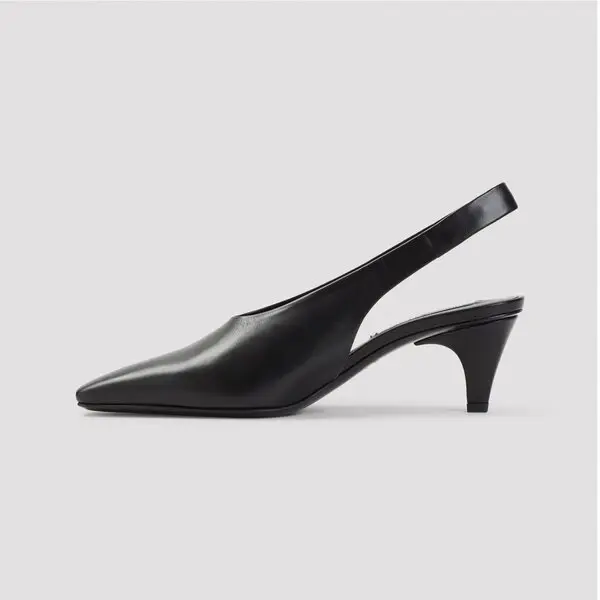 Giorgio Armani Nappa Slingback Pumps