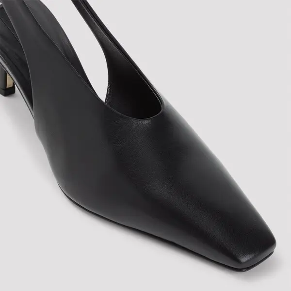 Giorgio Armani Nappa Slingback Pumps