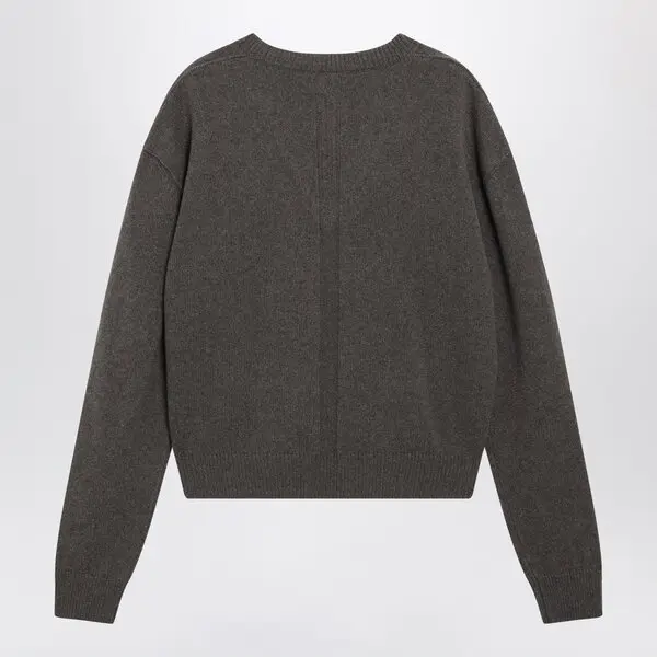 Rick Owens V-neck Cashmere And Wool Sweater