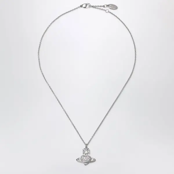 VIVIENNE WESTWOOD Agnatha Platinum Pendant Necklace - Silver
