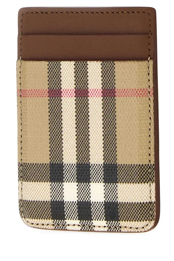 Burberry Printed Canvas Card Holder