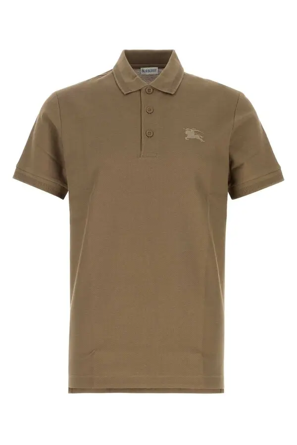 Burberry Mud Piquet Polo Shirt