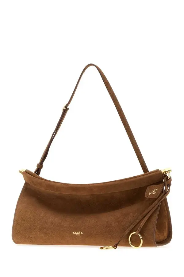 Alaïa Camel Leather Medium East West Shoulder Bag