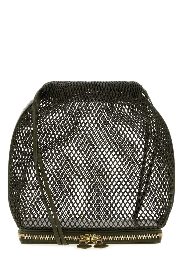 Alaïa Olive Le Pochon Bucket Bag - Green