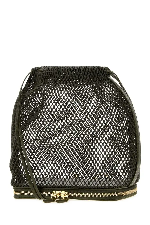 Alaïa Olive Le Pochon Bucket Bag