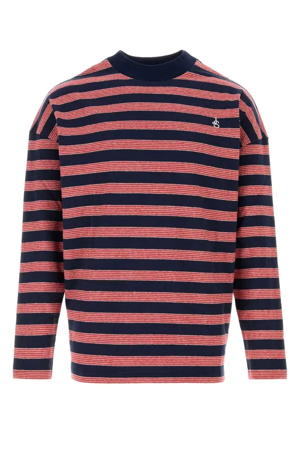 JIL SANDER Embroidered Cotton T-shirt