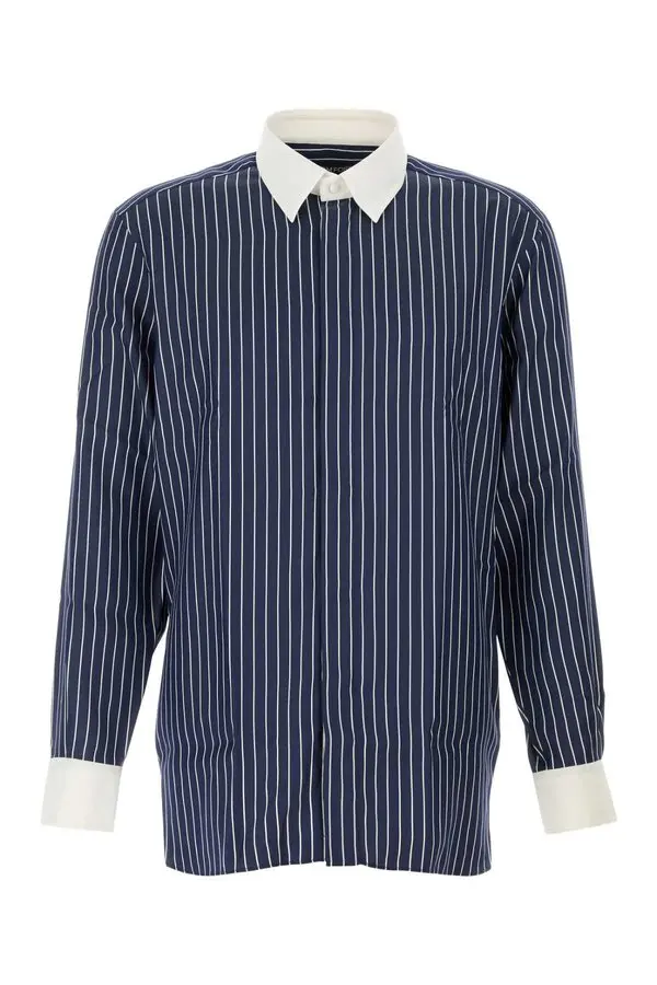 TOM FORD Embroidered Silk Shirt
