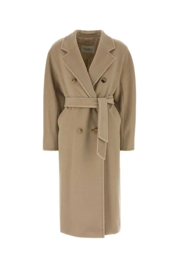 Max Mara Cappuccino Wool Blend Madame Coat