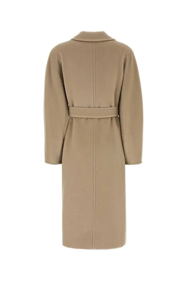 Max Mara Cappuccino Wool Blend Madame Coat