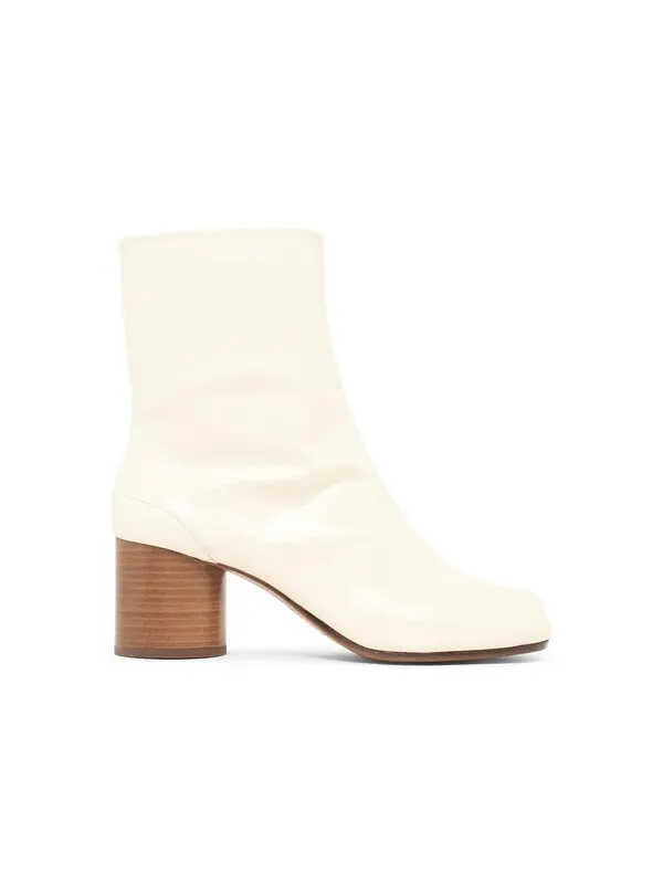 MAISON MARGIELA Tabi' Leather Ankle Boots