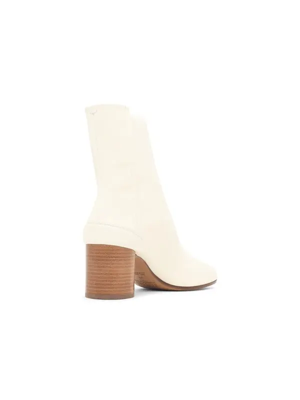 MAISON MARGIELA Tabi' Leather Ankle Boots