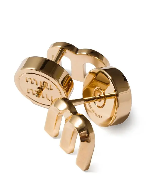 Miu Miu Metal Earrings