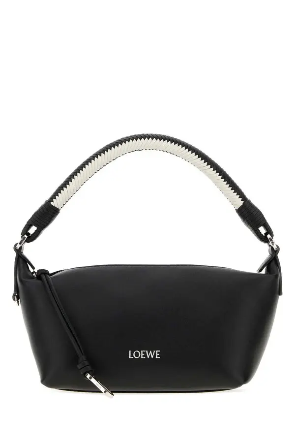 Loewe Leather Mini Cala Handbag - Black
