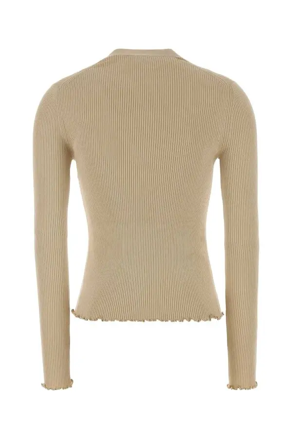 Alaïa Sand Knit Top