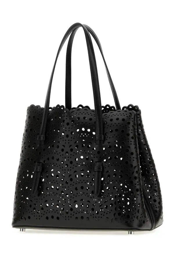 Alaïa Leather Mina 25 Handbag