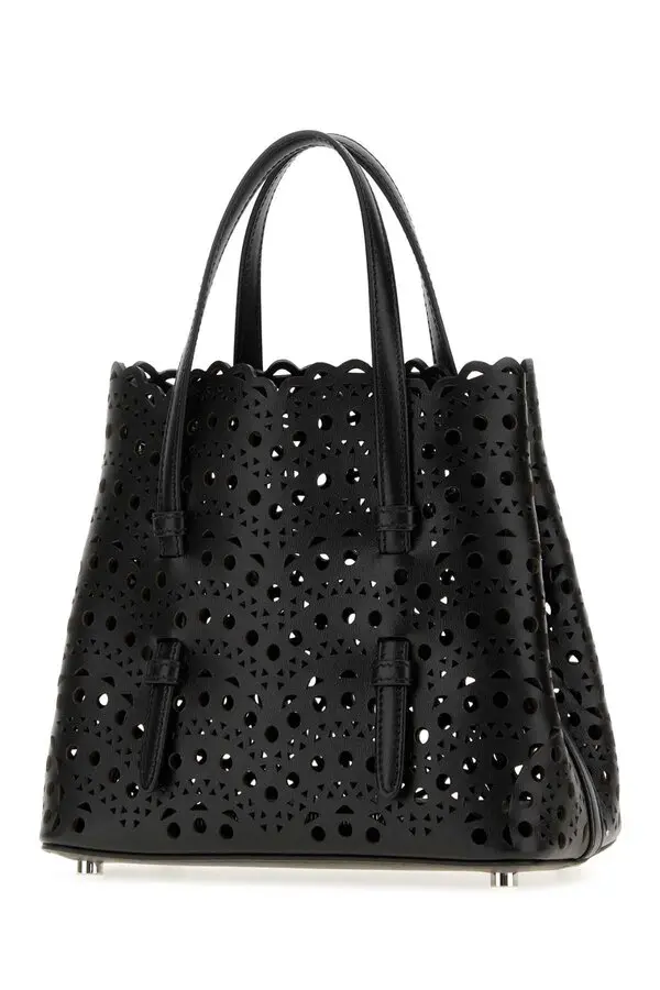 Alaïa Leather Mina 20 Handbag