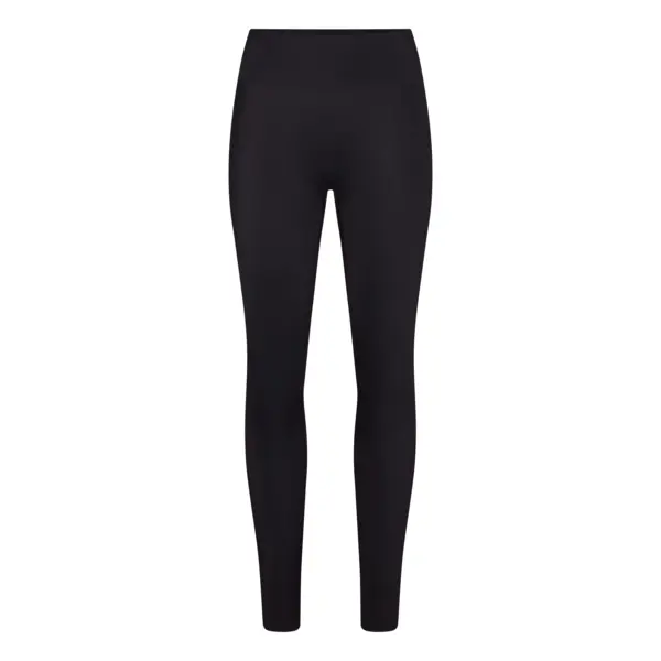 Nike Skims Satin Shine High-waisted Bonded 26" Leggings - Black