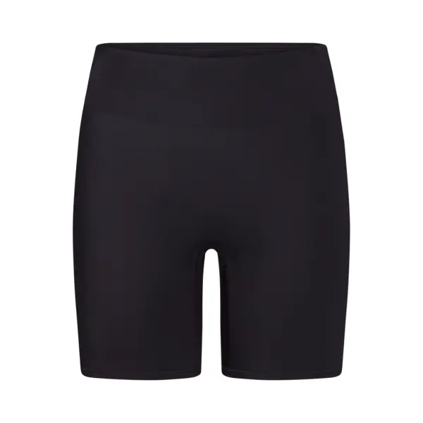 Nike Skims Satin Shine High-waisted 5" Biker Shorts - Black