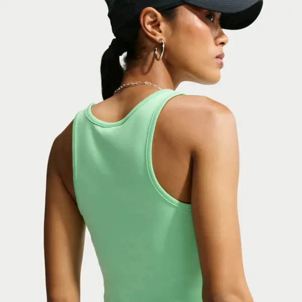 Nike Tight Cropped Tank Top - Green