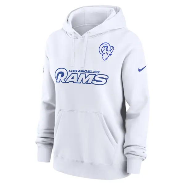 Nike Los Angeles Rams Alt Pack Club Nfl Pullover Hoodie