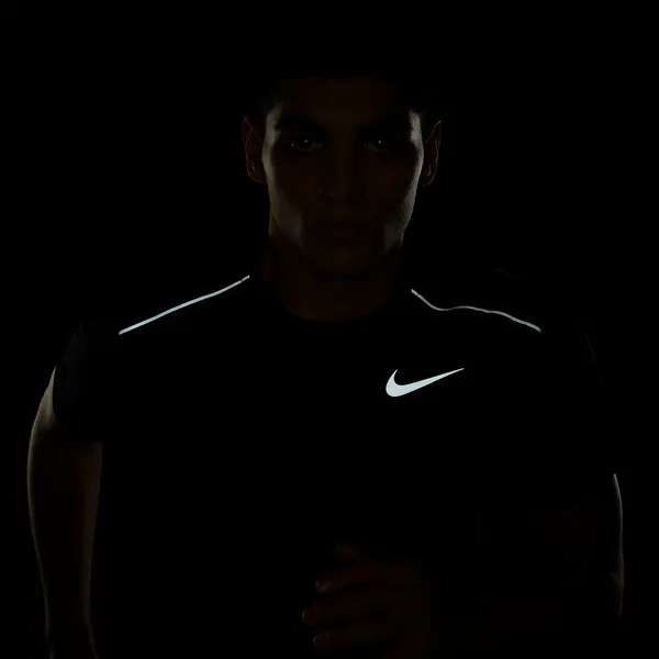 Nike Dri-fit Miler Short-sleeve Running Top