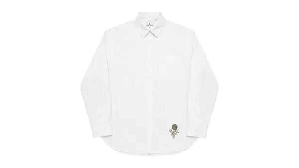 OVO Rose Longsleeve Button Down Polo Shirt