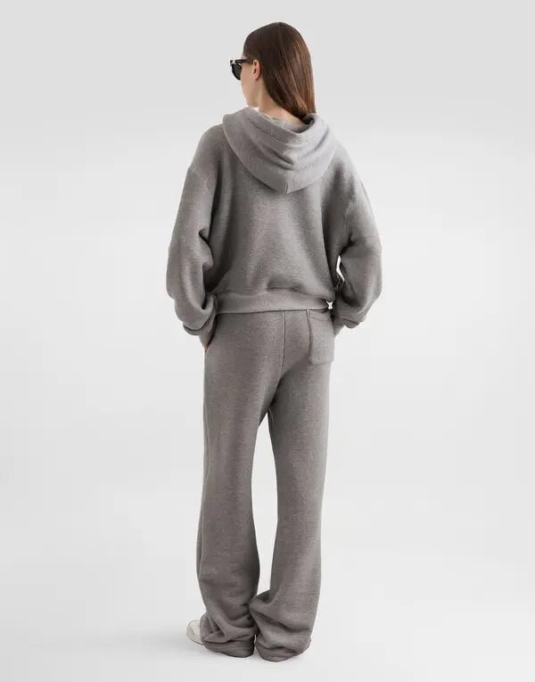 Dolce & Gabbana Embroidered Fleece Hoodie