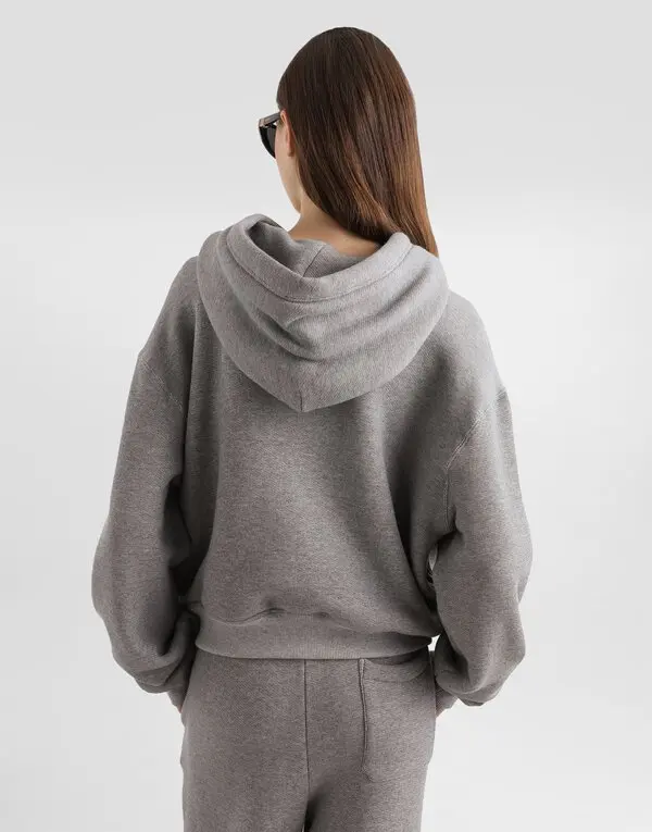 Dolce & Gabbana Embroidered Fleece Hoodie