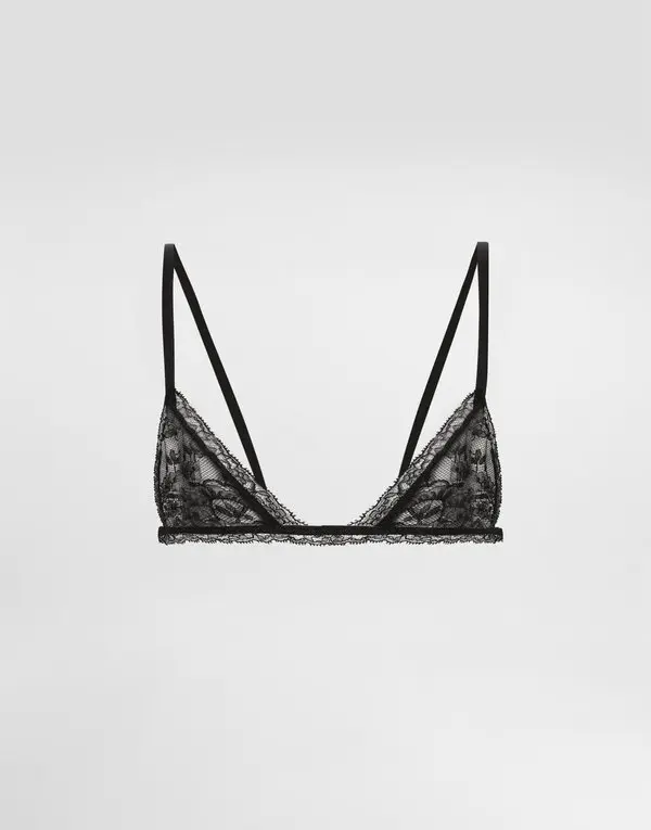 Dolce & Gabbana Lace Bra - Black