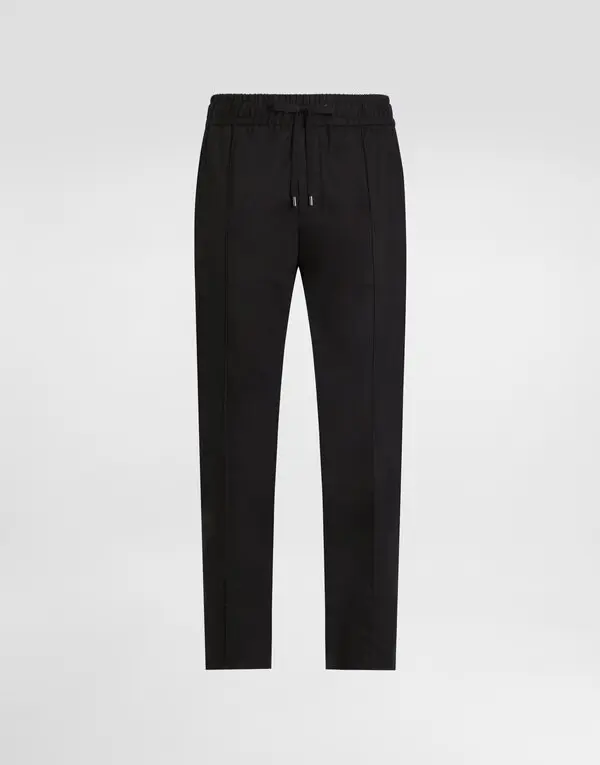 Dolce & Gabbana Cotton Gabardine Jogging Trousers