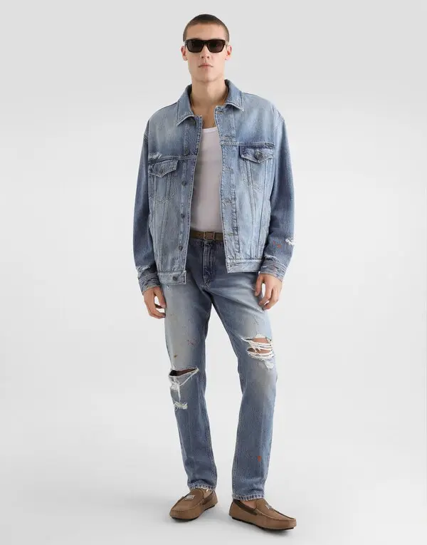 Dolce & Gabbana Oversized Denim Jacket