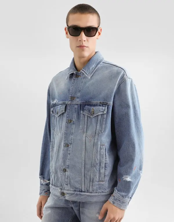 Dolce & Gabbana Oversized Denim Jacket