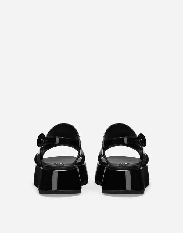 Dolce & Gabbana Patent Leather Sandals