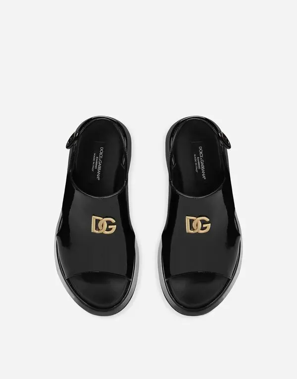 Dolce & Gabbana Patent Leather Sandals