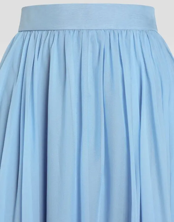 Dolce & Gabbana Chiffon Circle Skirt - Azure