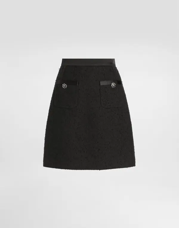 Dolce & Gabbana Basketweave A-line Skirt