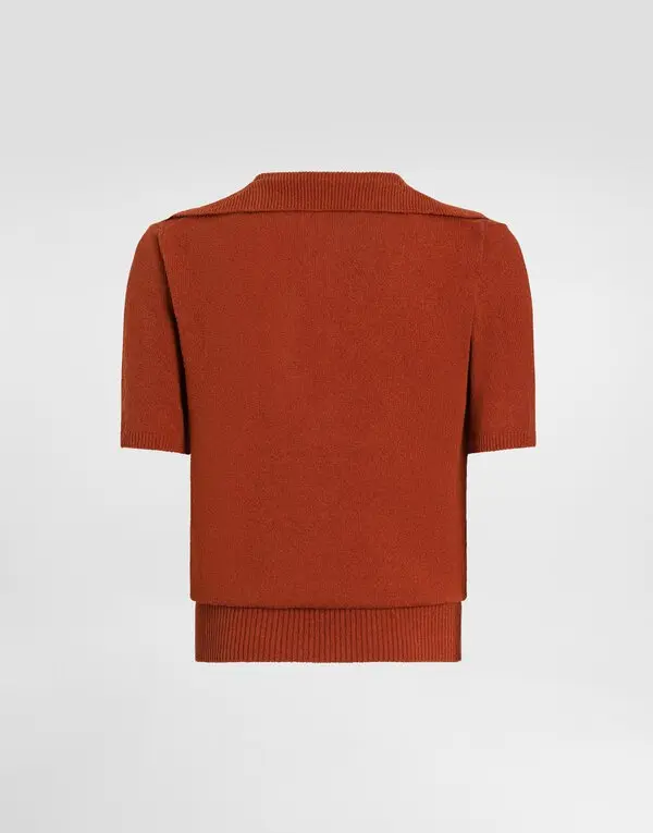Dolce & Gabbana Smooth Knit Polo Shirt