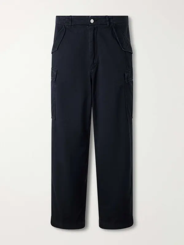 A.PRESSE Cotton-twill Trousers