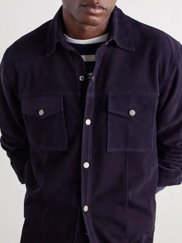 Altea Suede Shirt Jacket