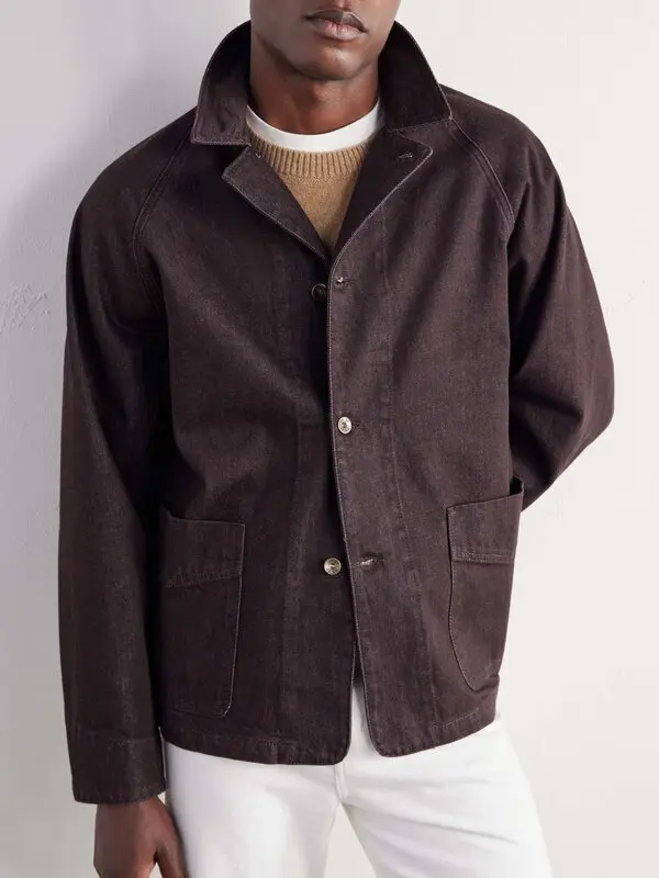 Nn07 Aiko Organic Denim Blouson Jacket