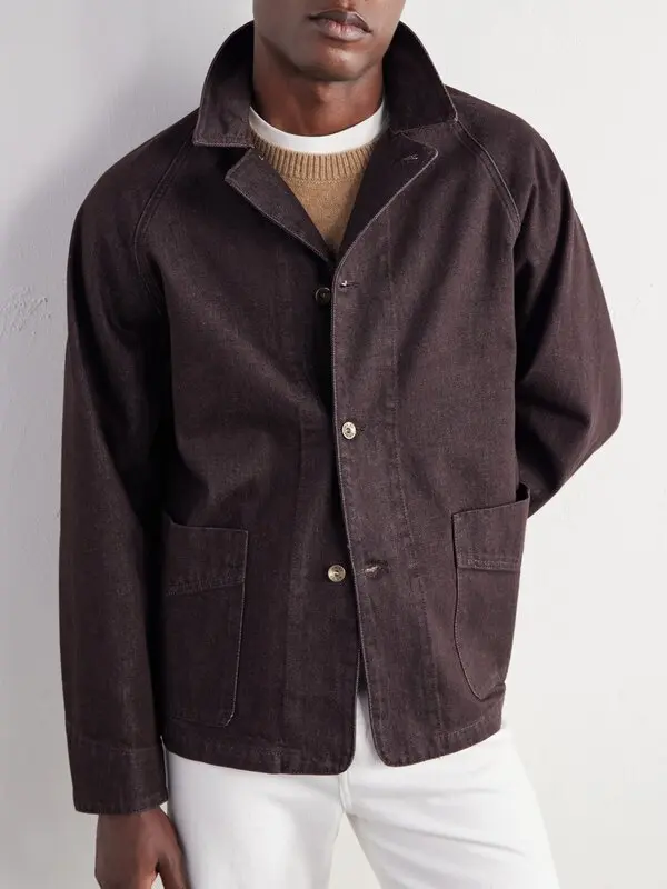 Nn07 Aiko Organic Denim Blouson Jacket