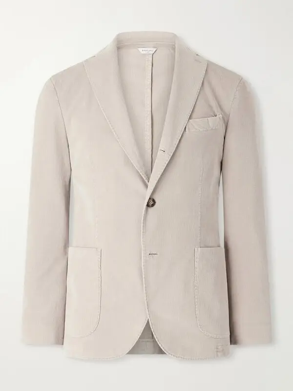 Boglioli Cotton-blend Corduroy Suit Jacket