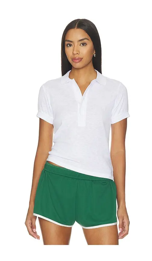 SKIMS Polo In White