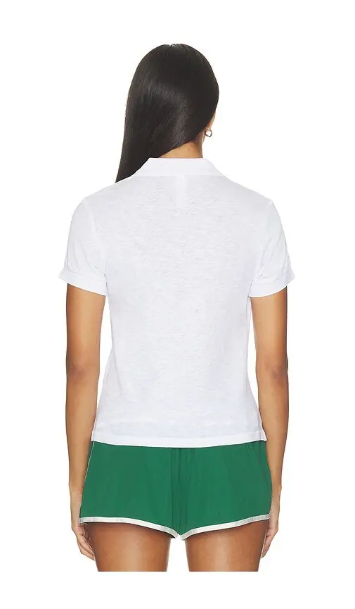 SKIMS Polo In White