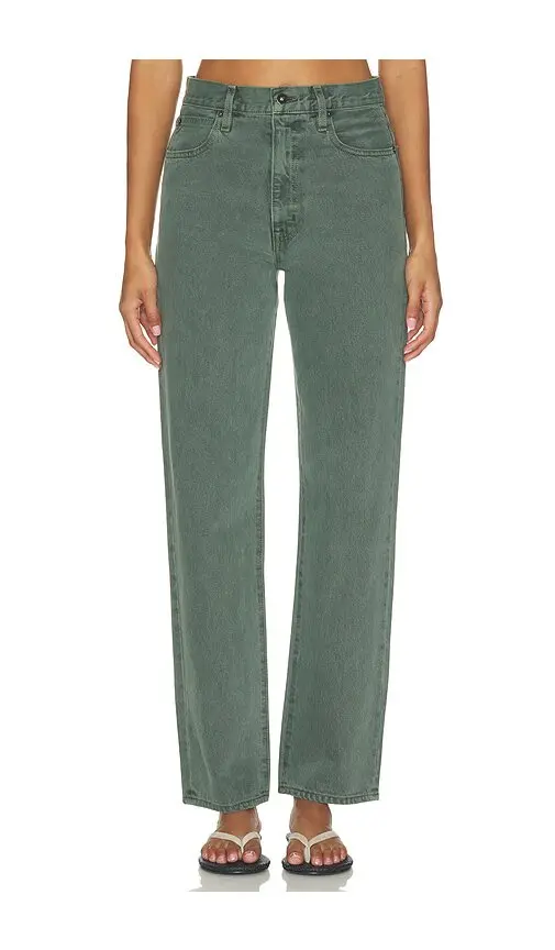 SLVRLAKE London Straight Leg Jean