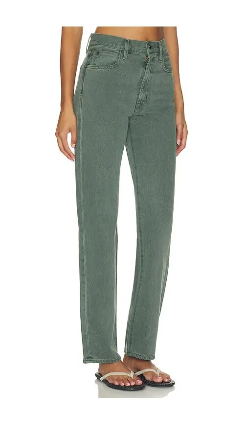 SLVRLAKE London Straight Leg Jean