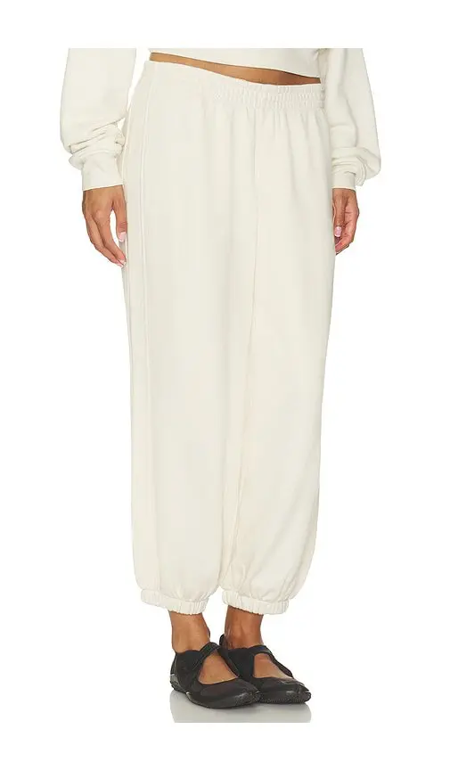 SKIMS Drapey French Terry Cropped Low Rise Jogger