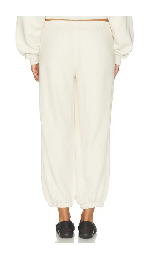 SKIMS Drapey French Terry Cropped Low Rise Jogger