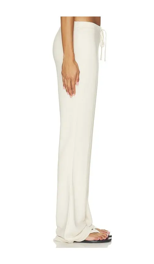 SKIMS Drapey French Terry Straight Leg Pant - Buff