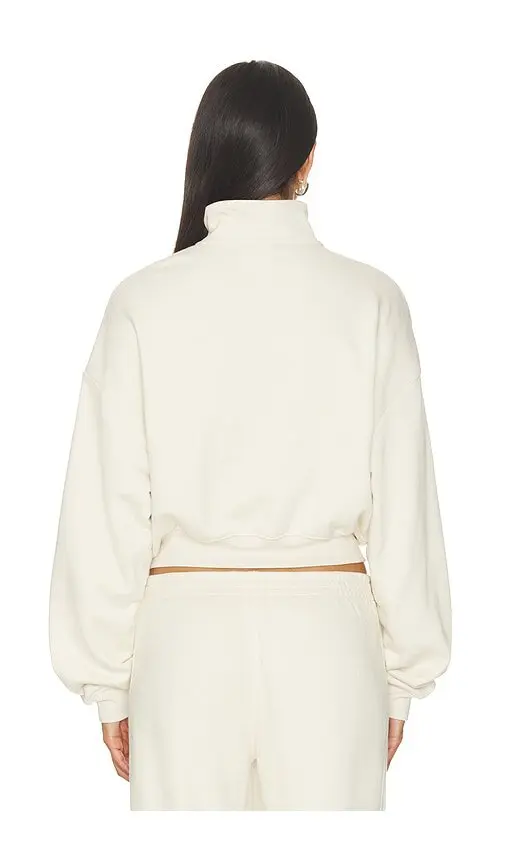 SKIMS Drapey French Terry Half Zip Pullover